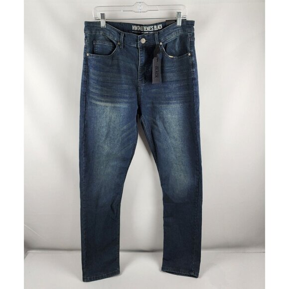 Vintage Genes Black | Jeans | Vintage Genes Black Jeans Mens 34x32 Blue ...